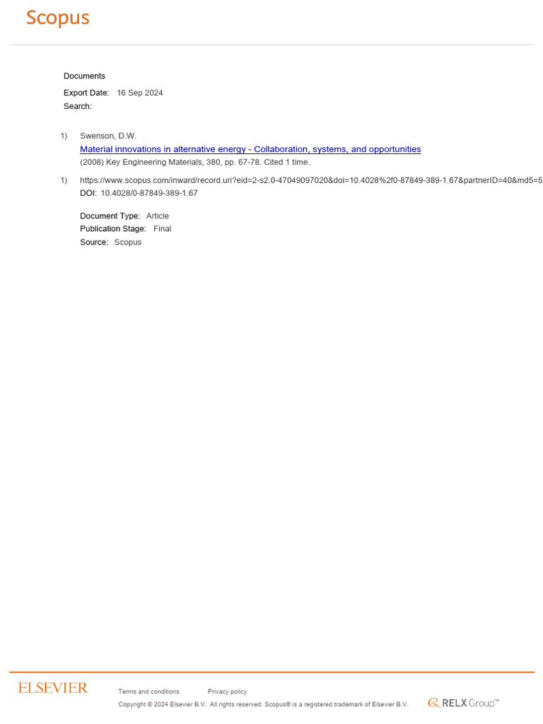 Scopus Results | PDF