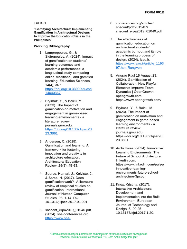 Form-1b Gamification | PDF | Cognition