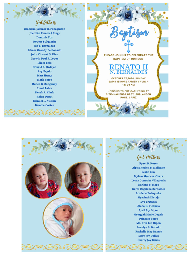 Print Invitation | PDF