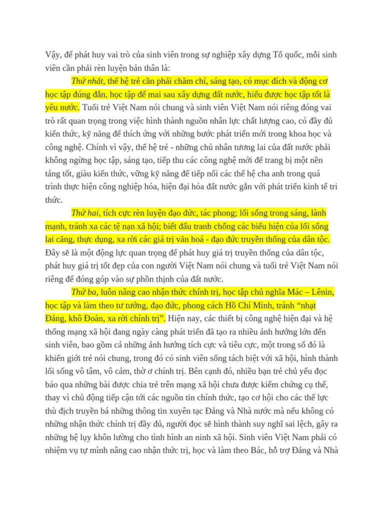 VAI TRO CHU DE 6 | PDF