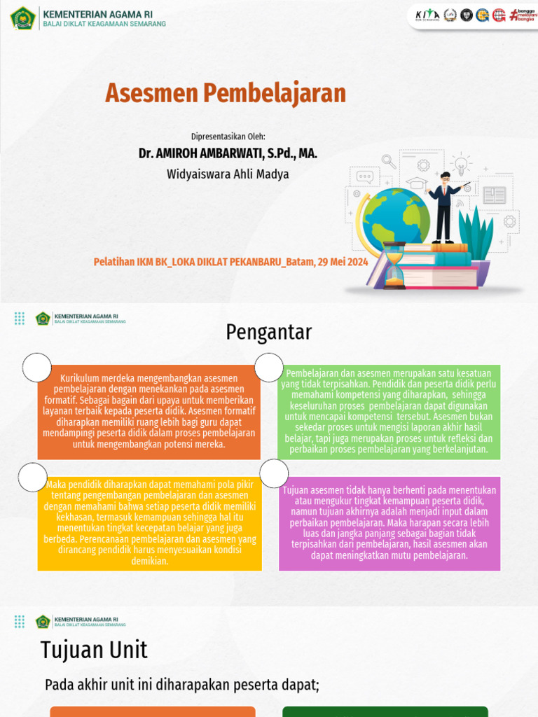 Jenis-Jenis Asesmen Pembelajaran | PDF