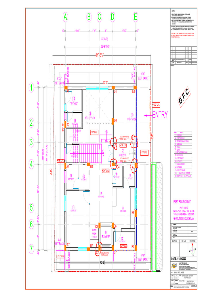GROUND FLOOR CLINE PLANS (PLOT-15) - Model | PDF | Chess | Chess Theory