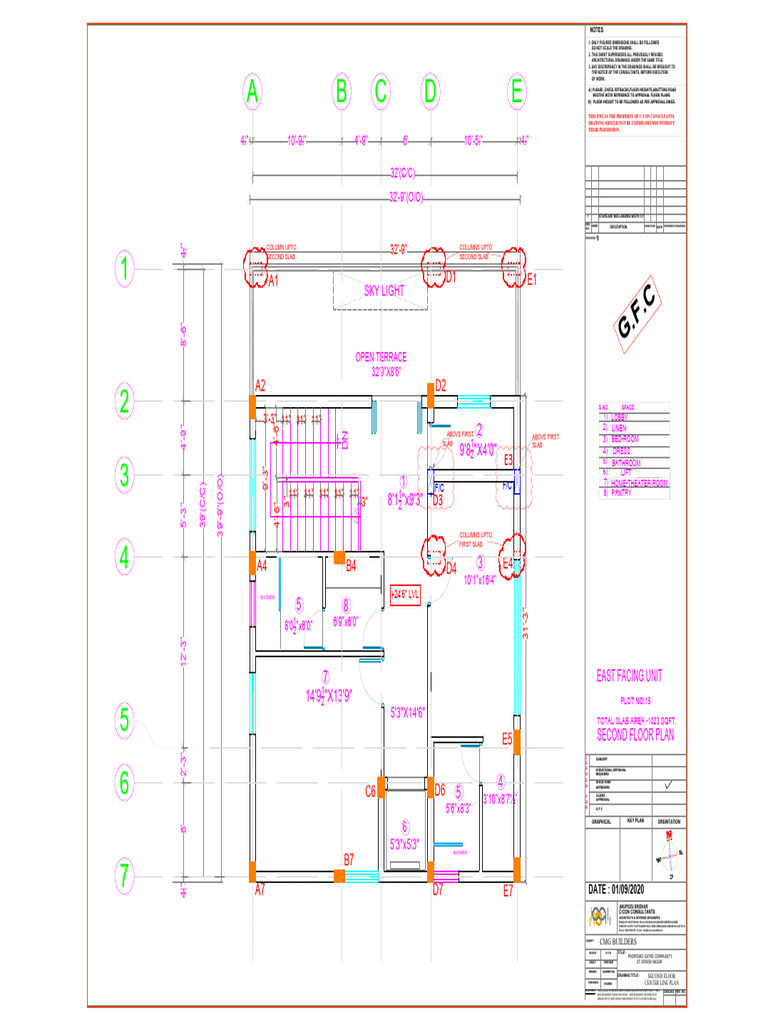 SECOND FLOOR CLINE PLANS (PLOT-15) - Model | PDF | Chess | Chess Theory