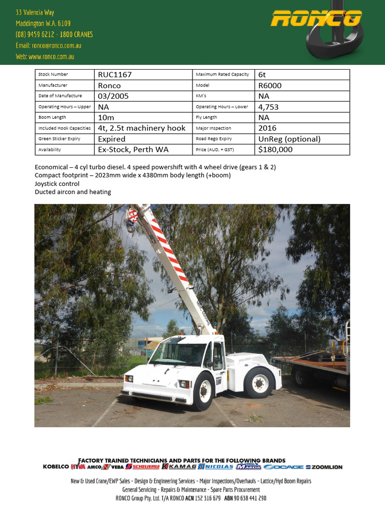 RUC1167 Ronco R6000 | PDF | Home & Garden | Technology & Engineering