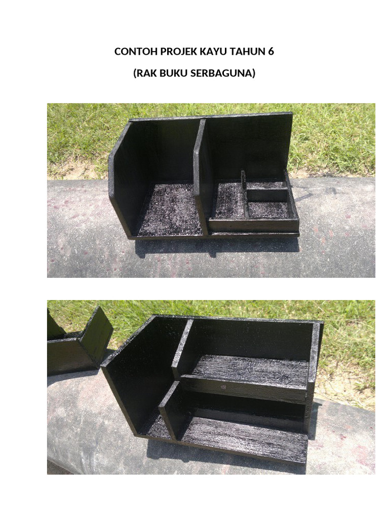 Contoh Projek Kayu KH Tahun 6 | PDF
