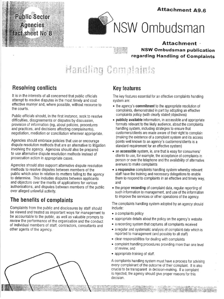 CSC Module 9 Attachment A9.6-2 | PDF