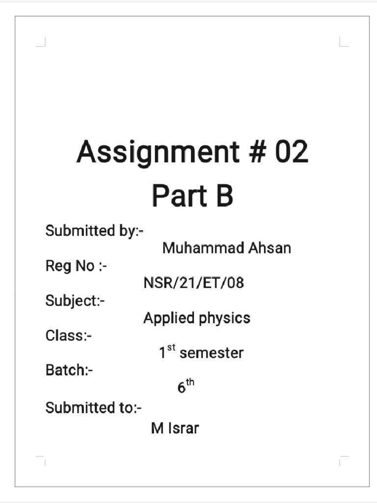 Ahsan 1 | PDF