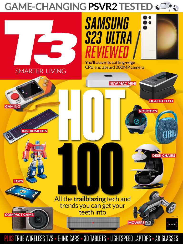 T3 April 2023: Cutting-Edge Gadgets | PDF | Virtual Reality | New Media