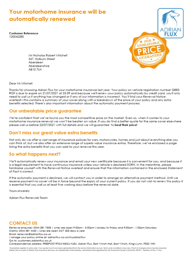 Motorhome Insurance 2020 | PDF | Insurance | Vehicle Insurance