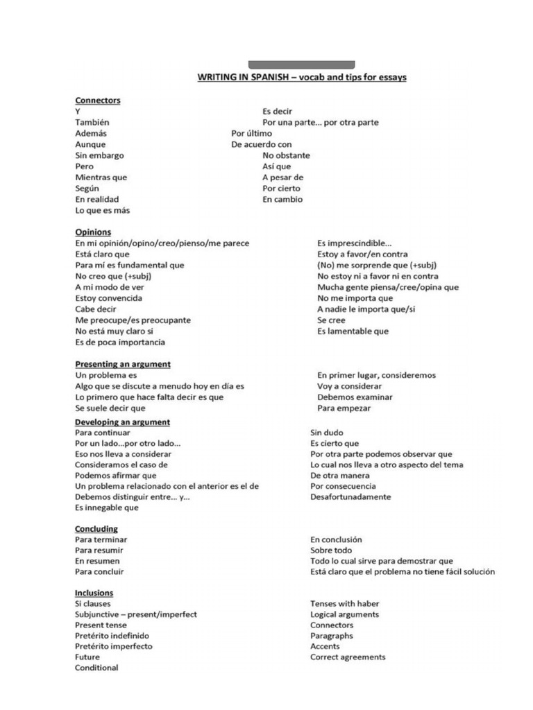 Vocab and Starters | PDF