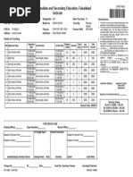 Travel and Subsistence Claim Forms | PDF