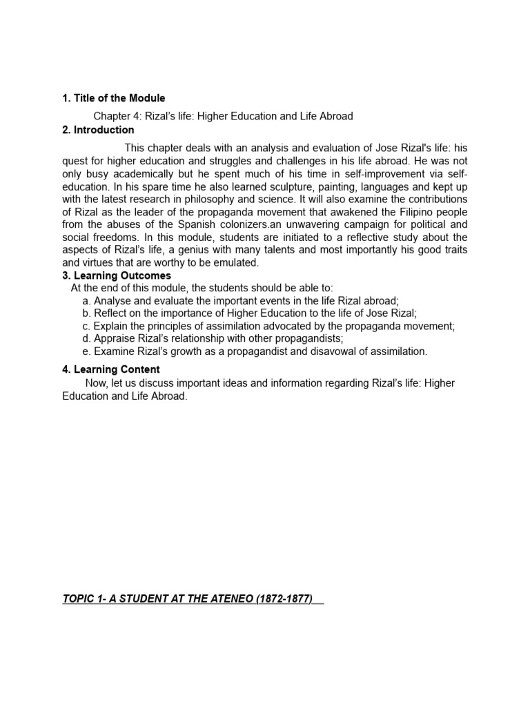 GEC 9 Chapter 4 | PDF