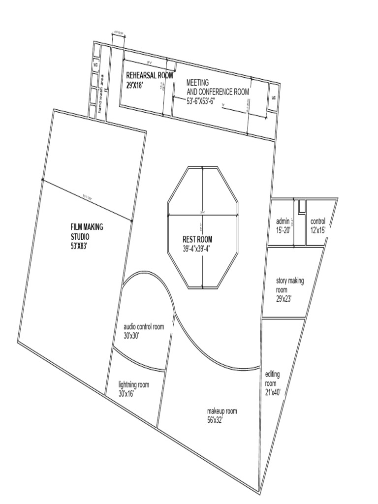 Filmmaking Studio Floor Plan | PDF
