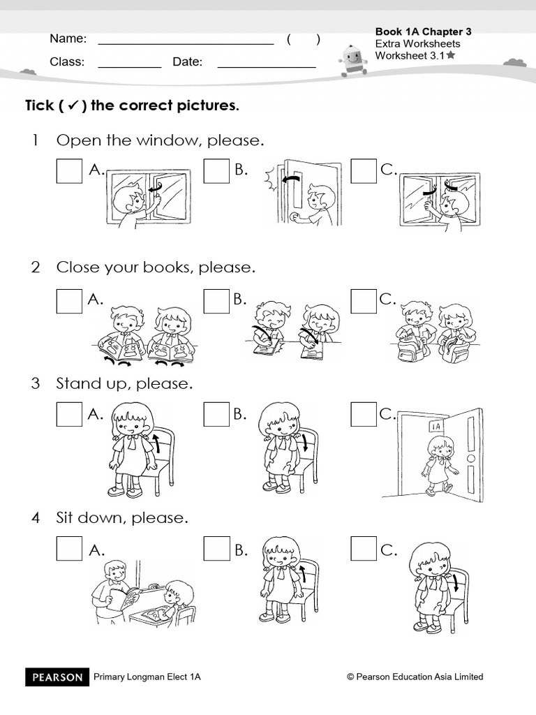 1a - ch3 - Ews01 - Classroom Instructions | PDF