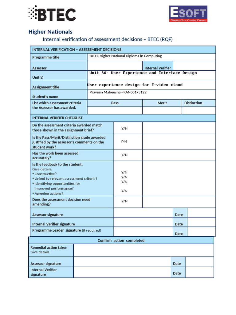 UEID Preveen | PDF | Software Testing | Usability