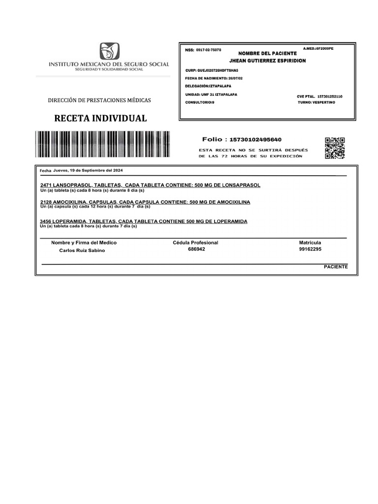 Copia de RECETA Edit | PDF