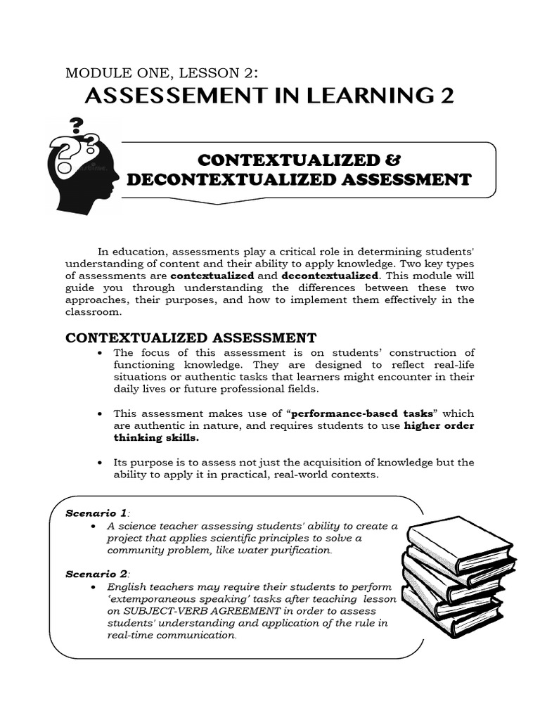 LESSON 2 PDF | PDF | Educational Assessment | Learning