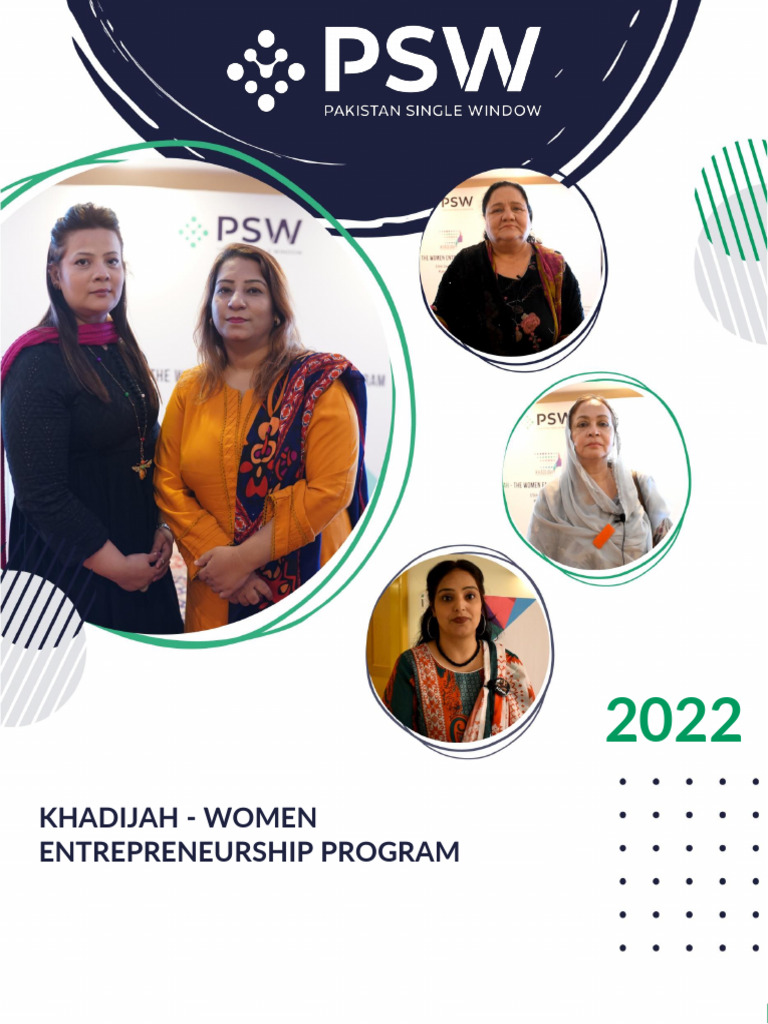 PSW- Women Entrepreneurship Program | PDF | Entrepreneurship | Empowerment