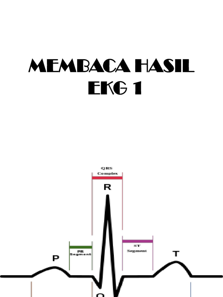 Modul Membaca Ekg 1 | PDF