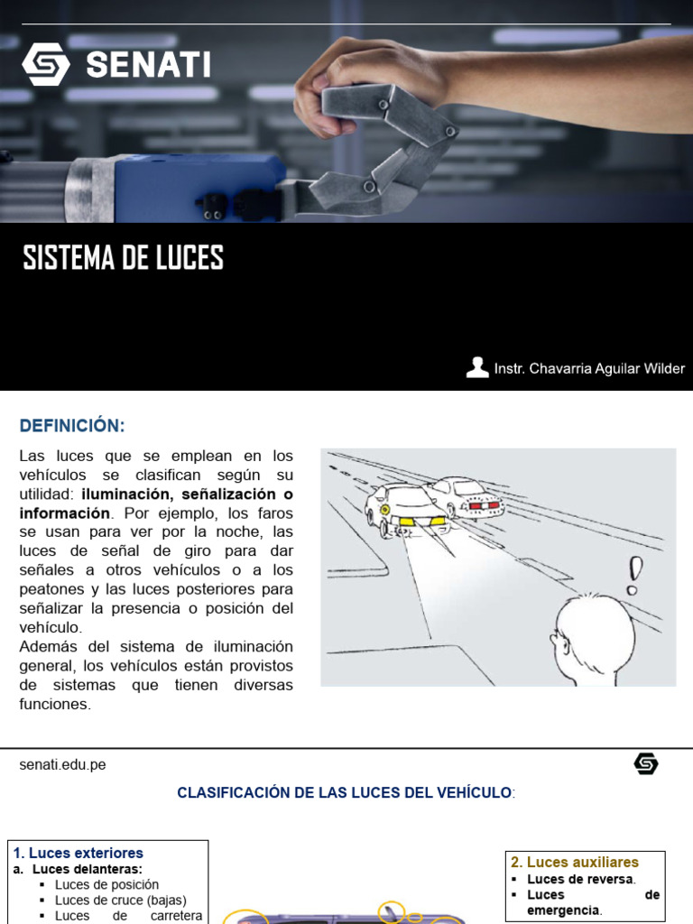 08 - Sistema de Luces | PDF | Cambiar | Relé