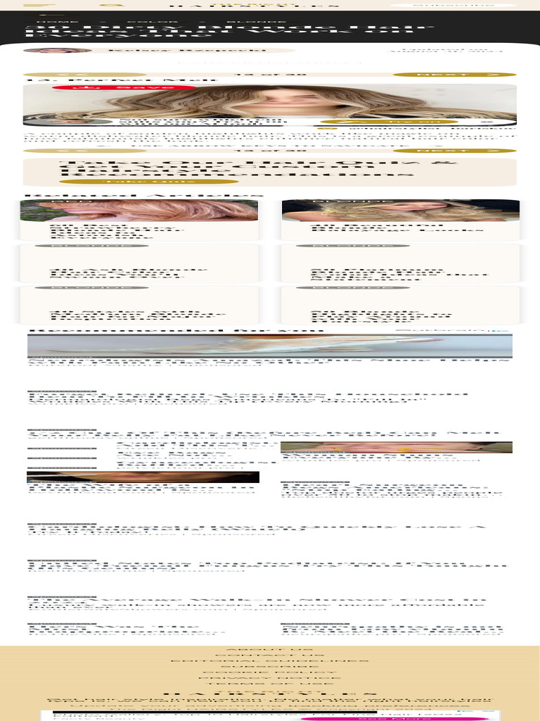 30 Dirty Blonde Hair Ideas That Work On Everyone 2 | PDF | Blond ...