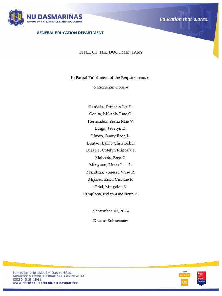 Evolution of Filipinism Documentary | PDF | Philippines | Traditions