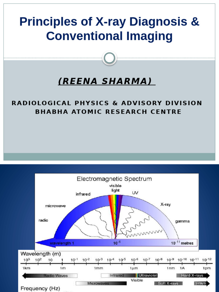 1 Principles of X-Ray Diagnosis & Conventional Imaging-2020 | PDF | X ...