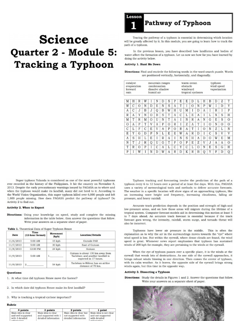 Science 8-Quarter 2-Week 5 | PDF