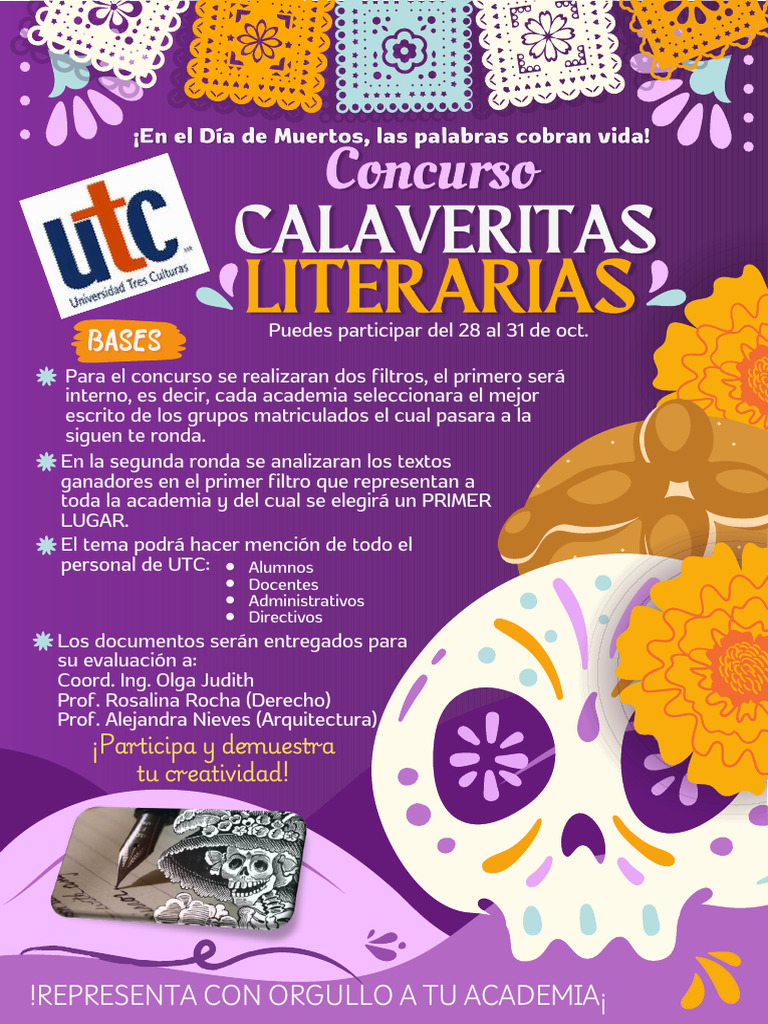 Concurso Calaveritas Literarias | PDF