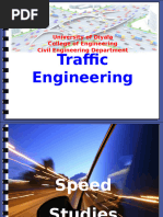 Spot Speed Study Methods in Traffic Engineering | PDF | Radar | Traffic