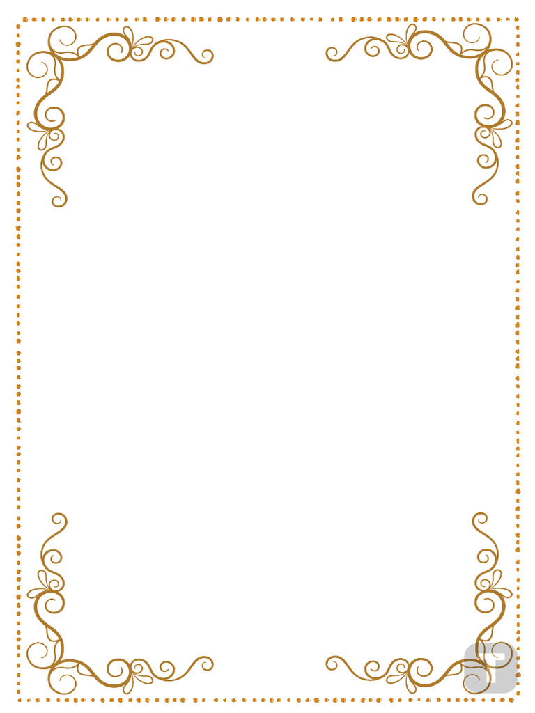 Swirl Page Border Template | PDF