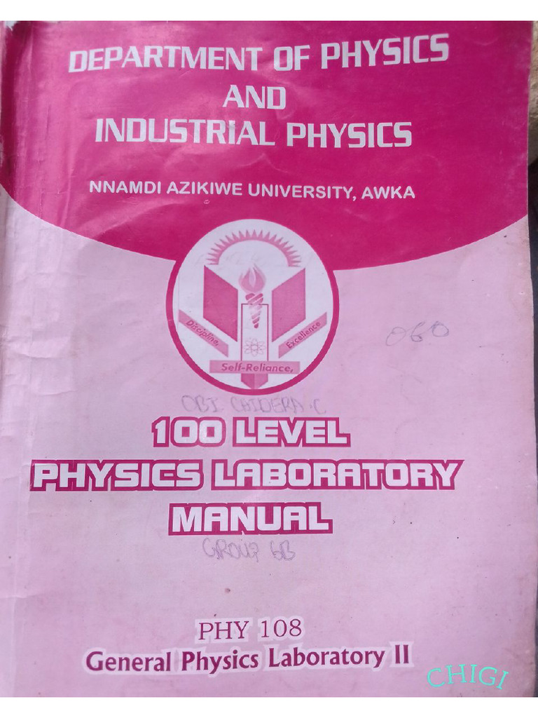 PHY 108 Solved Manual (Part) | PDF