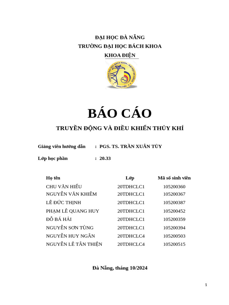 Tong Hop Thuy Khi | PDF