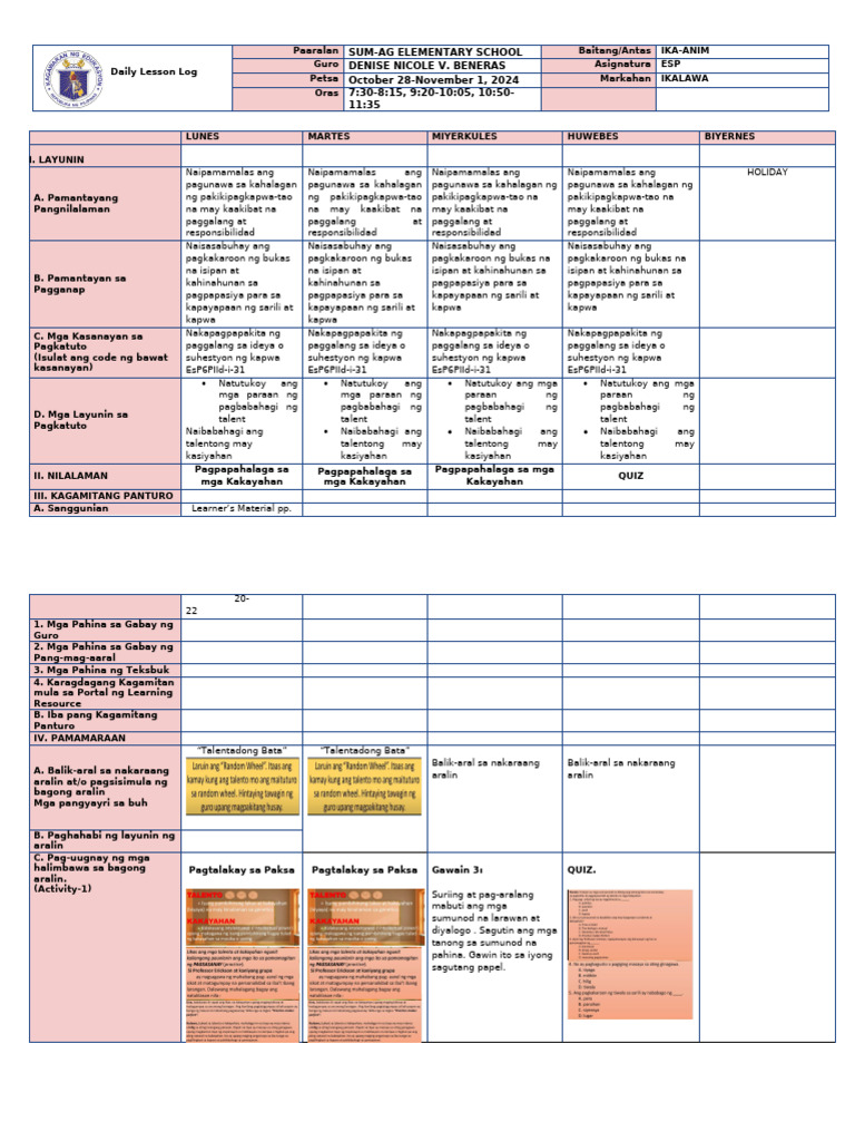 DLL-GR6-EsP-WK5-Q2 | PDF