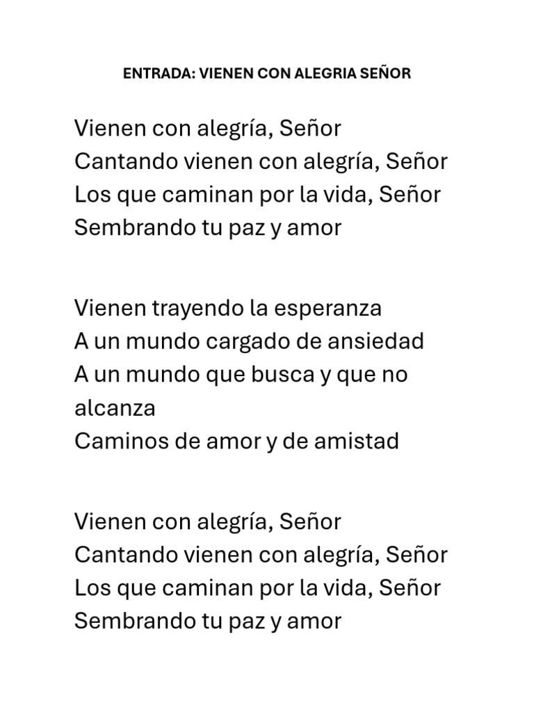 Letras de Canto y Oración Religiosa | PDF | Cristo (título) | Pecado