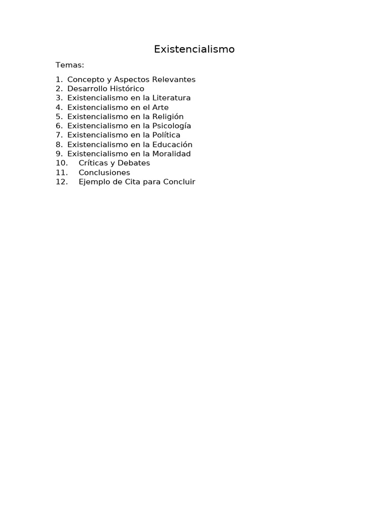 Existencialismo | PDF | Existencialismo | Albert Camus