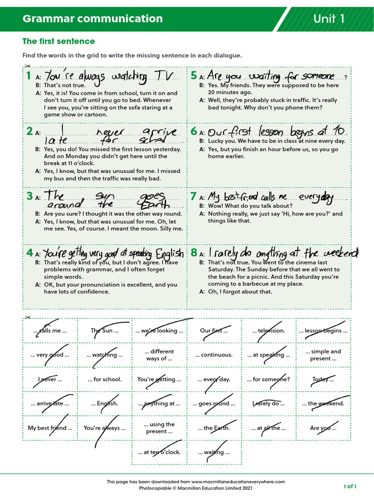 English Dialogue Practice | PDF