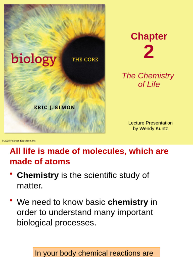 CH 02 The Chemistry of Life 22 | PDF | Carbohydrates | Atoms