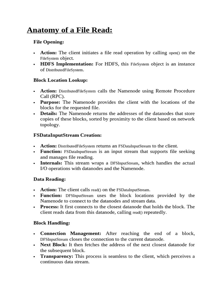 Hdfs Pdf Apache Hadoop Apache Spark