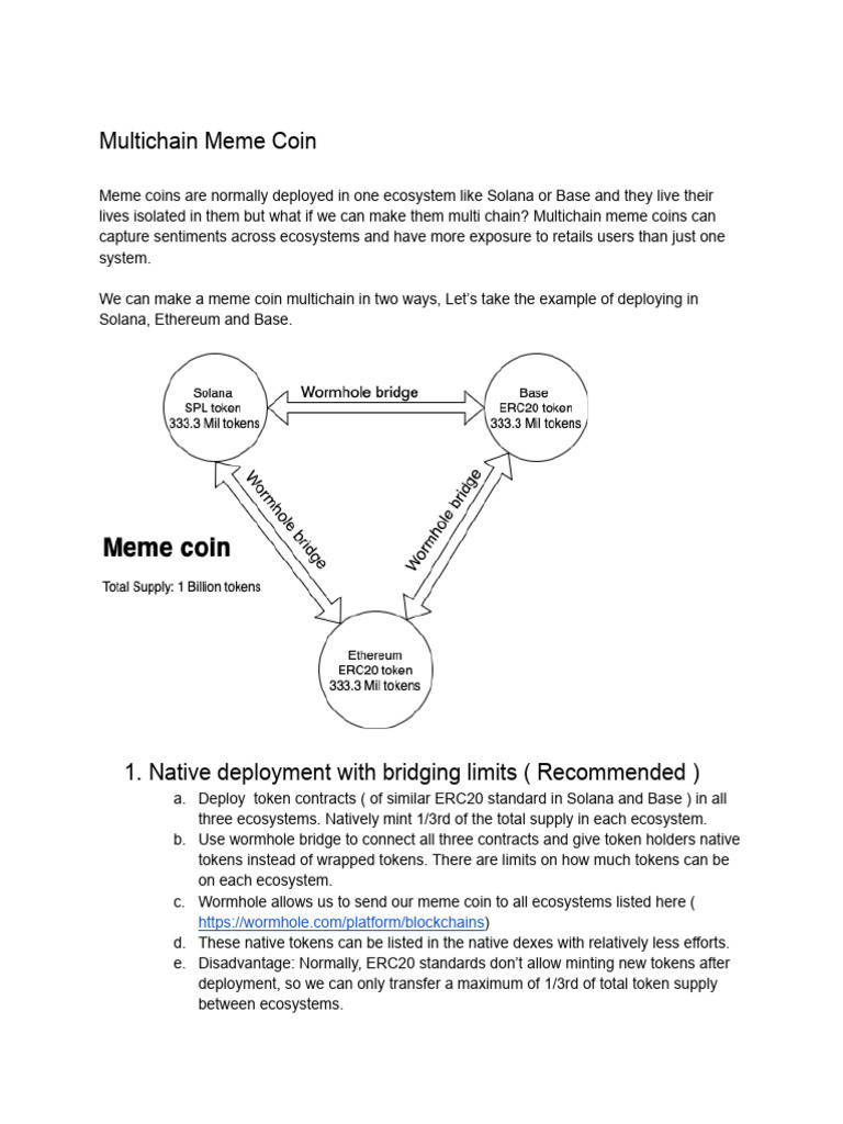 Multichain Meme Coin Strategies Explained | PDF