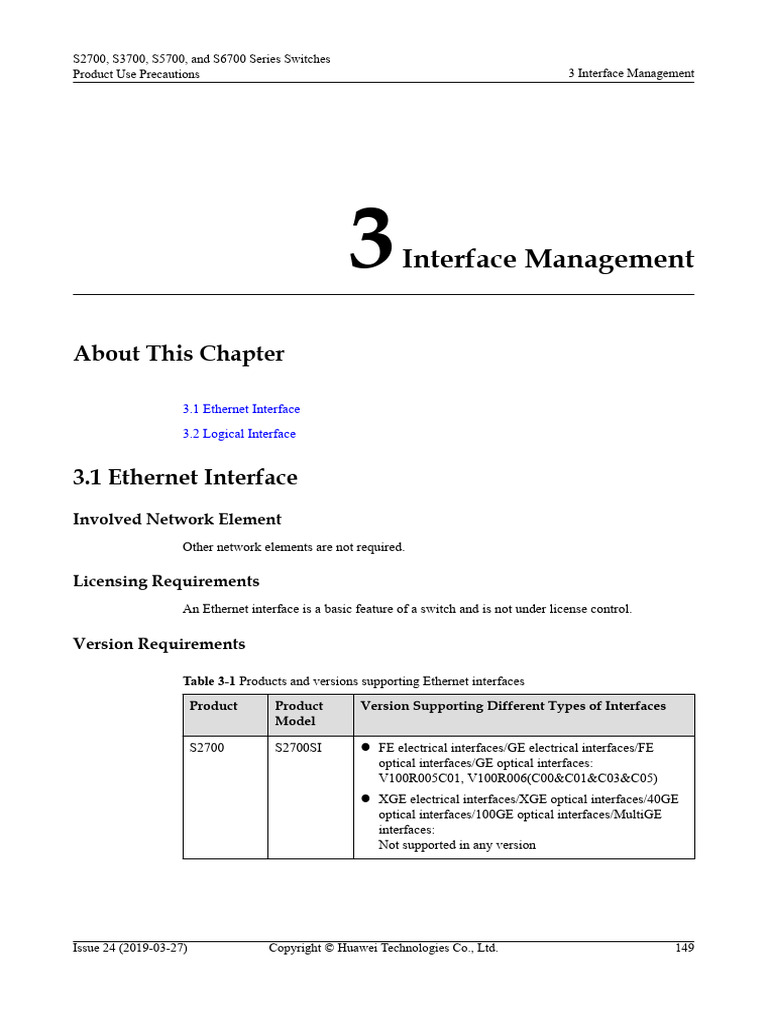 01-03 Interface Management | PDF | Duplex (Telecommunications ...