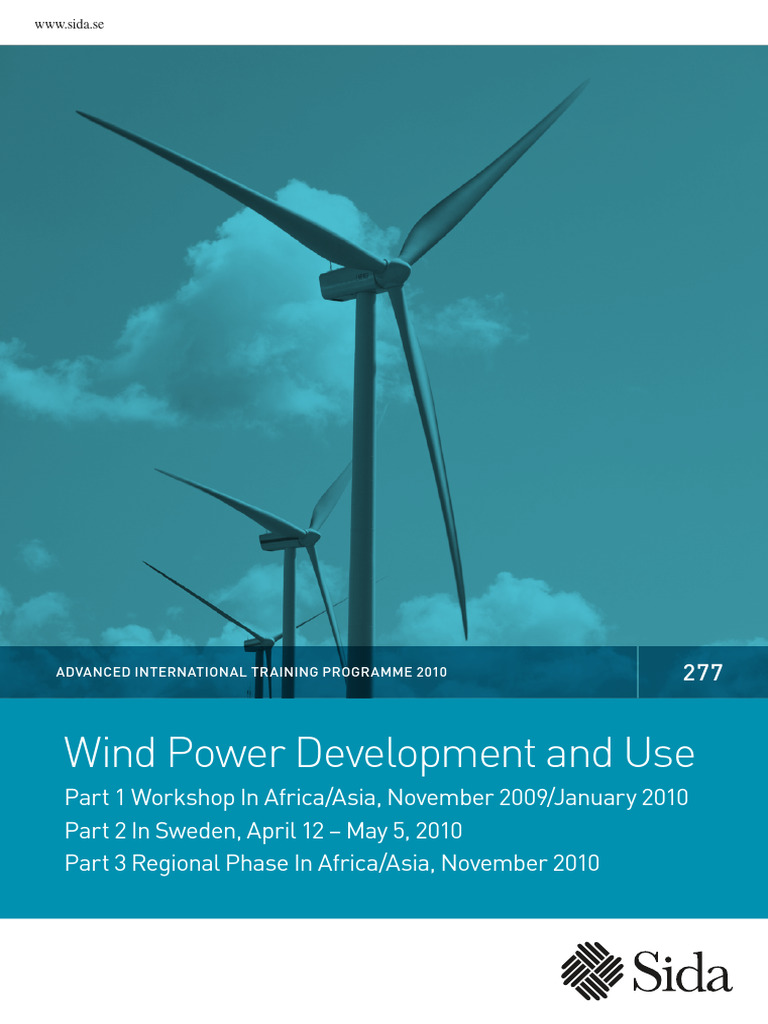 Wind Power Training Program Overview | PDF | Travel Visa | Sweden