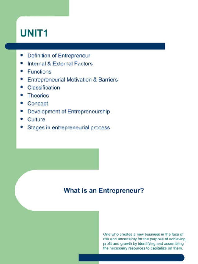 Entrepreneur Basic - 102115 | PDF