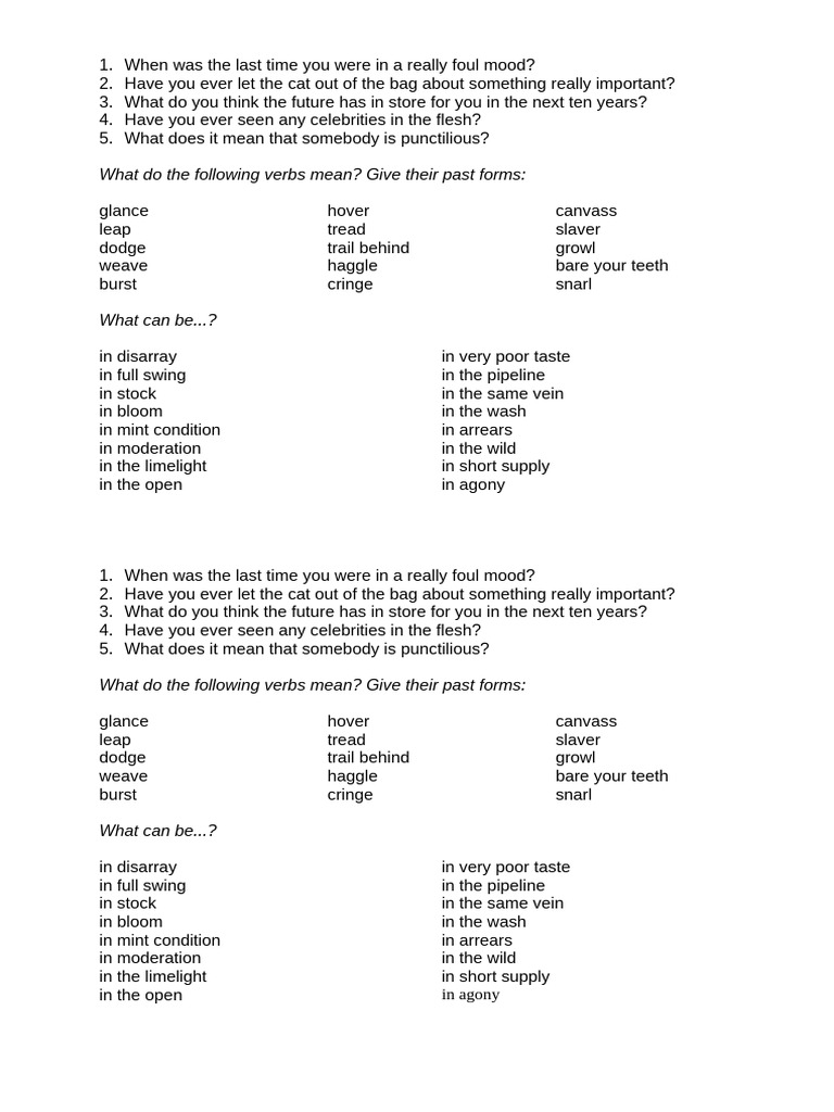 89 Prepositional Phrases Pdf Language Arts Discipline Foreign