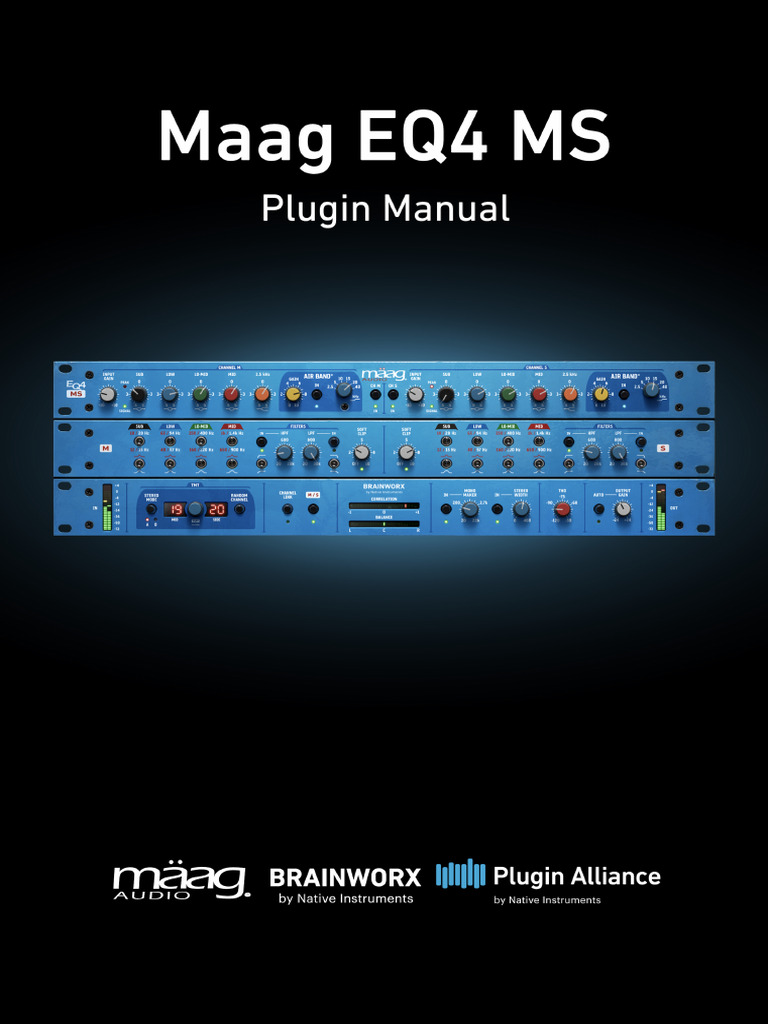 maag_eq4_ms_manual | PDF | Equalization (Audio) | Audio Engineering