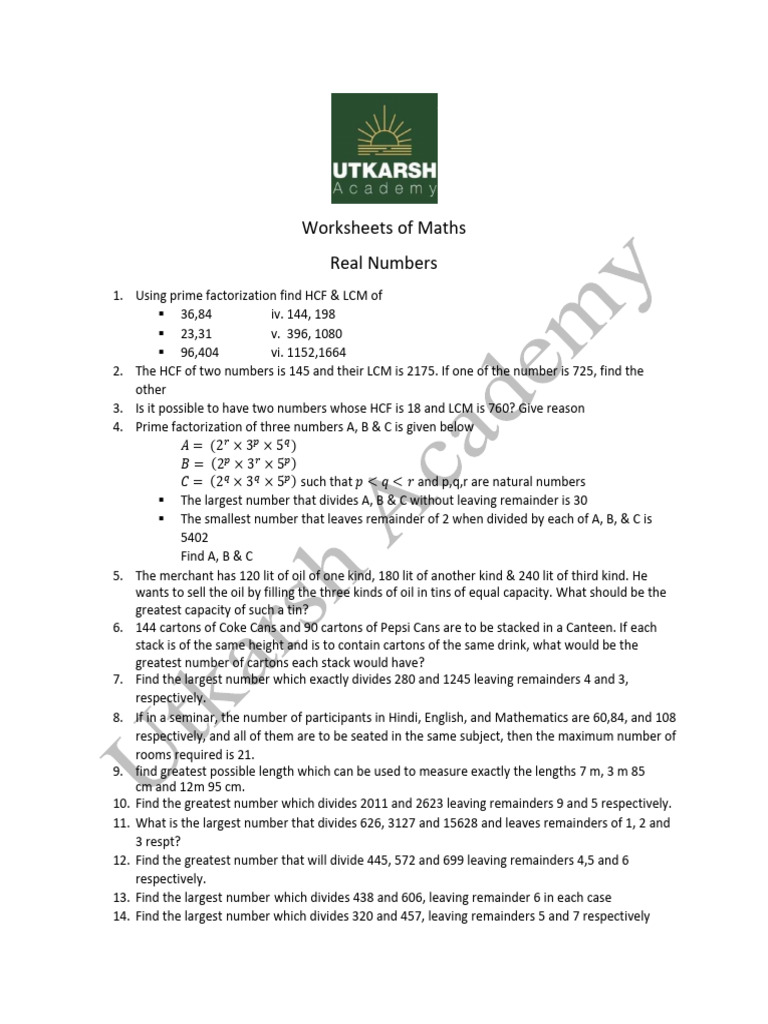 booklet Chapter 1-4 | PDF | Elementary Mathematics | Arithmetic