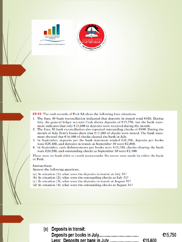 3.2 (Cont.) and 3.3 Accounting (2) Dr. Esam Ghassab | PDF ...
