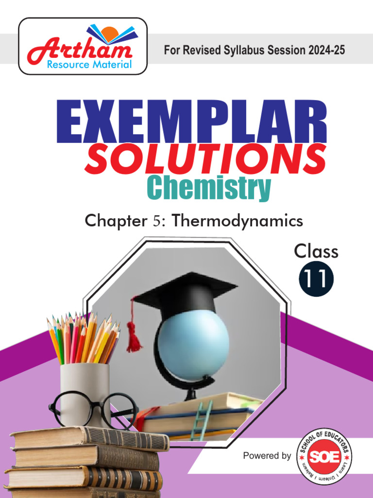 Class Xi Chemistry Exemplar Solution Chapter 5 – Thermodynamics | PDF | Temperature | Gases