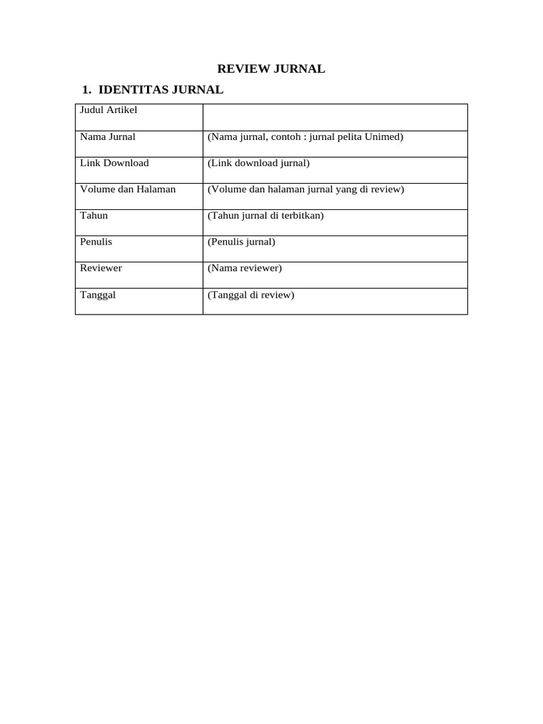 Format Tugas CJR-1 | PDF