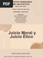 Juicio Moral Y ético Conceptos Clave Pdf Moralidad Teoría